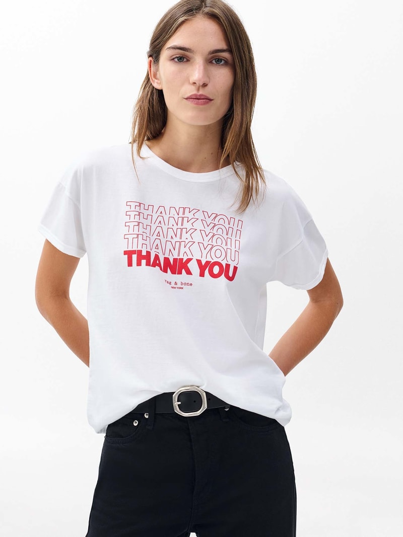 Thank You Graphic Tee | rag & bone®